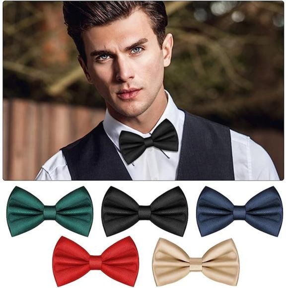 Accessories | Adjustable Formal Neck Bowtie Black | Poshmark